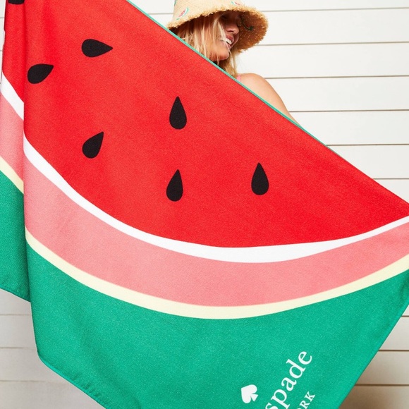 kate spade | Other | Kate Spade Watermelon Beach Towel Nwt | Poshmark